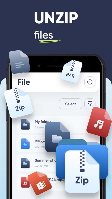 Zip Extractor RAR Opener App For IPhone Download
