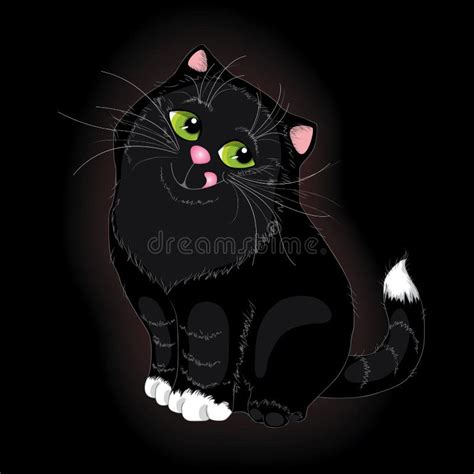 Black Panther Cub Stock Vector Illustration Of Smiling 24349127