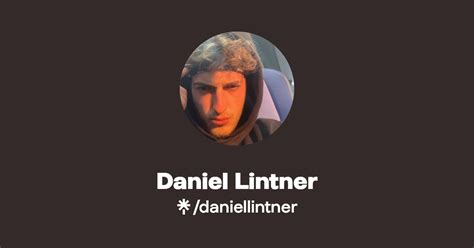 Daniel Lintner Instagram Tiktok Linktree