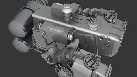 Heavy Armed Mech 3d Model By Pictorer