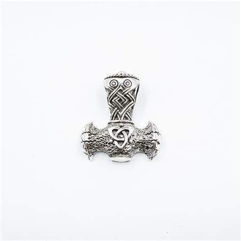 Pandantiv Ciocanul Mjollnir Triquetra Argint Arielsilver Ariel Silver