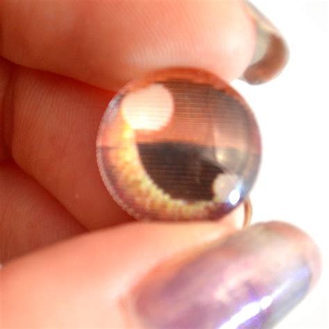 14mm Blinking Animated Doll Glass Eyes Handmade Glass Eyes