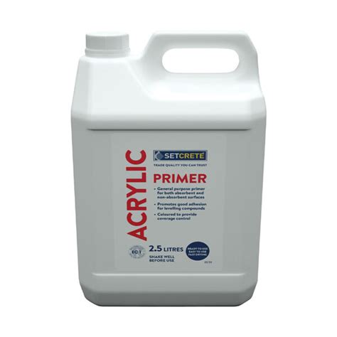 Setcrete Acrylic Primer 25ltr