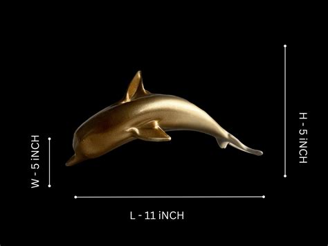 Dolphin Figurine Graceful Dolphin Decor Piece Fabzie Home Decor