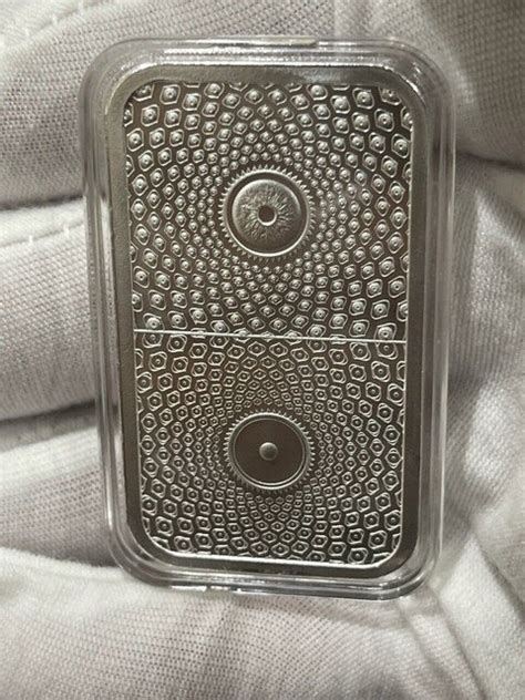 1 US COIN Pure 999 Silver Shield 1 Oz DUALITY BU BAR AG MINT FRESH IN