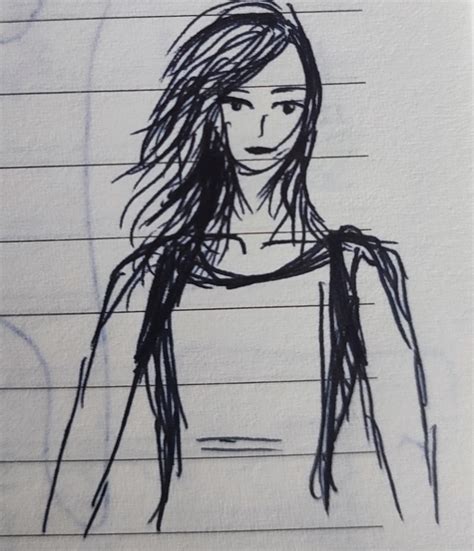 Tumblr Girl Drawing Sad
