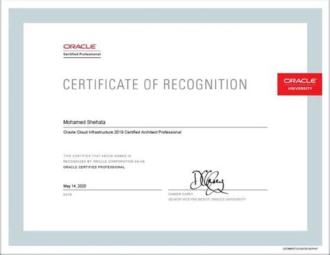 Mohamed Shehata On Linkedin Oci Oci Oci Oci Oracle Oraclecloud Oracletraining…