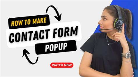 How To Add Contact Form Popup In Wordpress Youtube