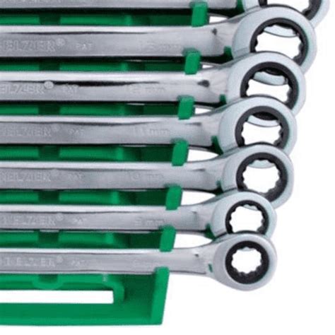 Jogo De Chaves Combinadas Com Catraca Em Polegadas Com 13 Peças Belzer 9312bj