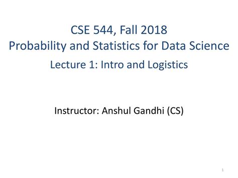 instructor anshul gandhi cs ppt download