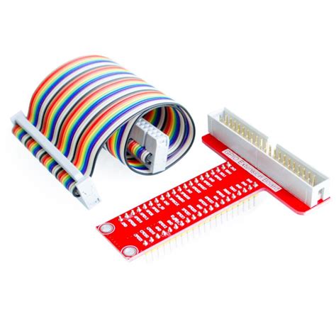 Placa ExpansÃo Gpio Raspberry Pi2 Pi3 Pi4 Com Flat 4hobby Indústria E