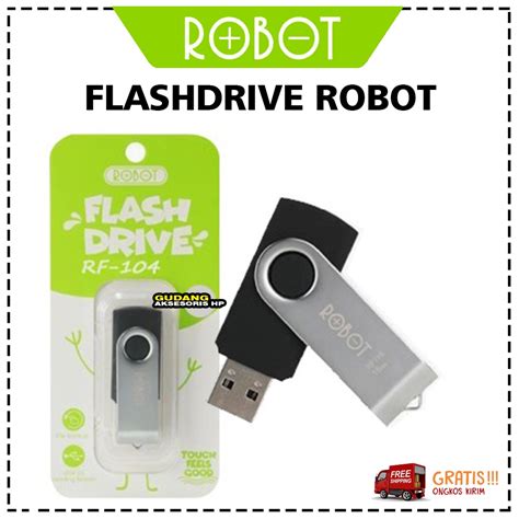 Usb Flash Disk Robot Flashdisk Robot Original Flashdrive Shopee