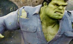 Hulk Ripping His Shirt