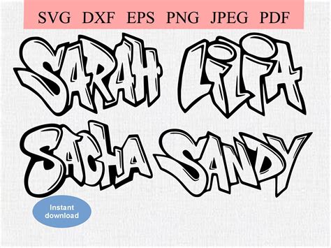 How To Draw Graffiti Names Sarah
