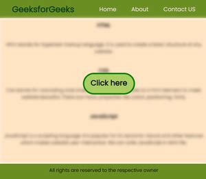 How To Create A Blur Mask Image Website Using Html Css And Javascript Geeksforgeeks