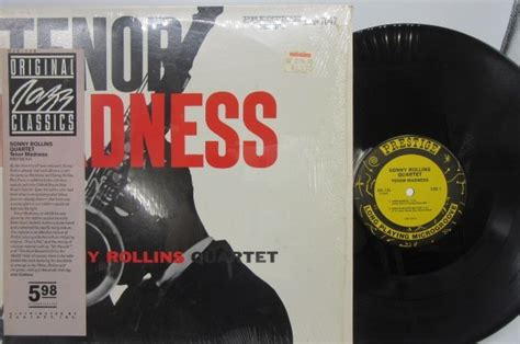 【やや傷や汚れあり】【us盤】sonny Rollins Quartet ソニー・ロリンズ・カルテット「tenor Madness」lp