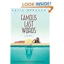 Amazon Famous Last Words 9780545639972 Katie Alender Books