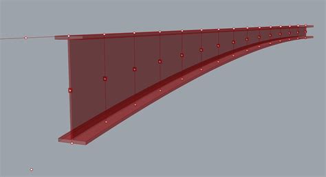 Variable Depth Beam Along Curve Grasshopper McNeel Forum