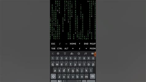 Cmatrix In Termux Youtube