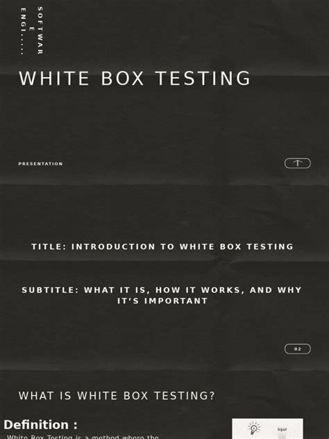 Black And White Modern Textured Software Development Portfolio