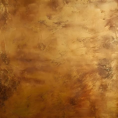 Premium Ai Image Burnished Brass Texture