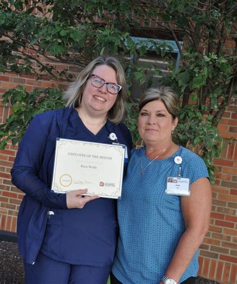 Congrats To Our Cch August Employee Of The Month Kara Wolfe Clay County Hospital And Medical