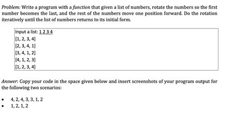 Solved Problem Problem Write A Program With A Chegg