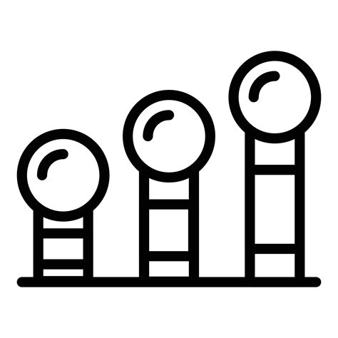 Benchmark Industry Icon Outline Vector Business Compare Vector Art At Vecteezy