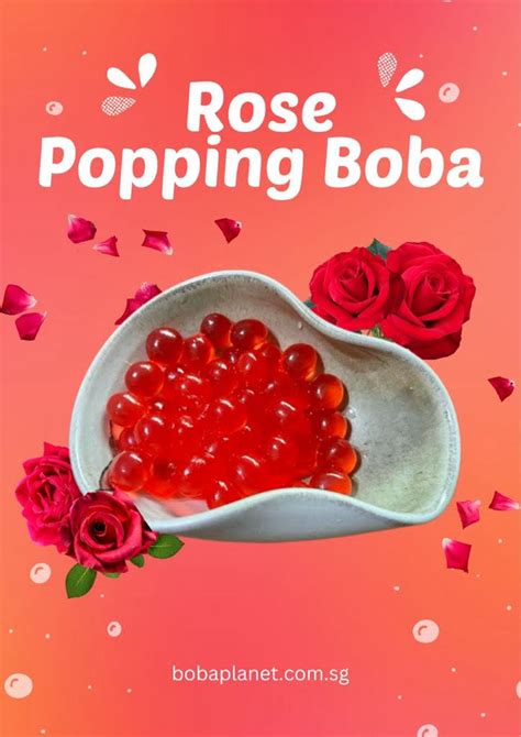 Rose Popping Boba Boba Planet