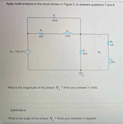 Solved Apply Nodal Analysis To The Circuit Shown In Figure Chegg