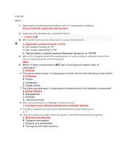 CYB QUIZ WEEK Docx CYB QUIZ Select Layers Of Cyberspace According To The U S