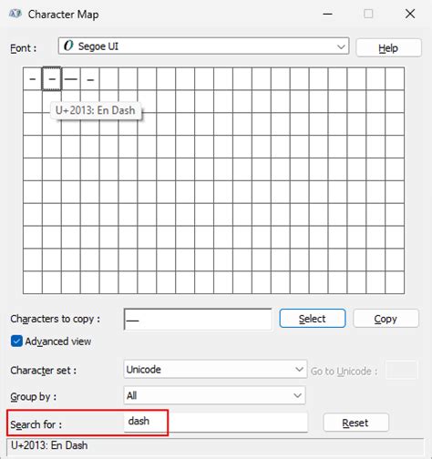 Unicode Hotkeys For The En Dash Alt0150 And Em Dash