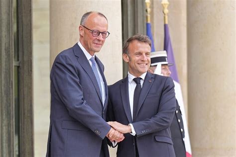Merz Y Macron Quieren Un Nuevo Comienzo Del Eje Franco Alemán