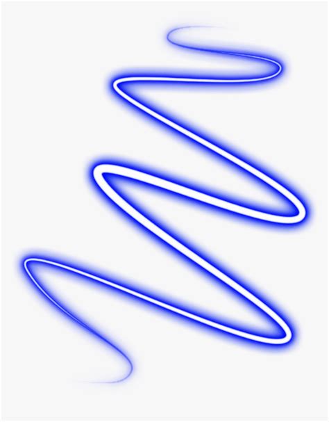 Neon Line Spiral Lines Spirals Blue Freetoedit Neon Spiral Png