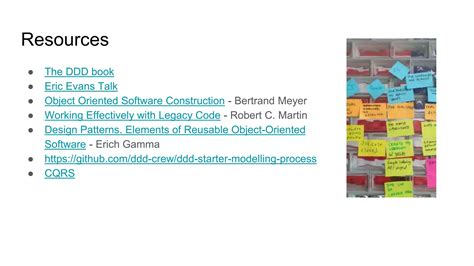 Intro To Domain Driven Design PPT