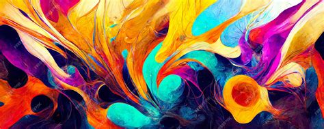 Premium Photo Abstract Color Texture Modern Futuristic Pattern Colorful Background Splash Of