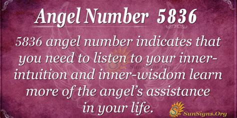 What Does Seeing Angel Number 5836 Mean? Know The Spiritual, Biblical ...