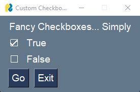 Python How Can I Change The Size Of A Checkbox In PySimpleGUI Stack Overflow