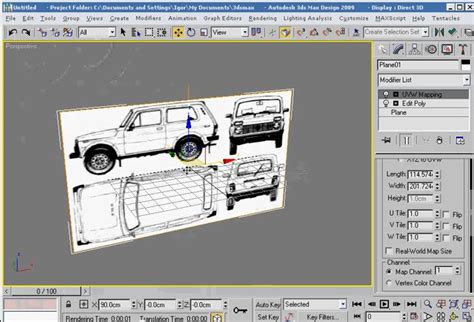 3ds max reference images graphic cad draiwng