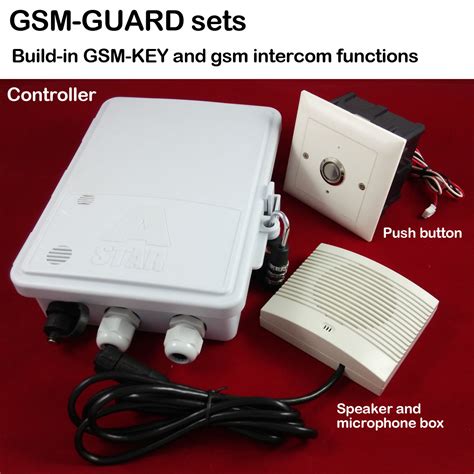 Gsm Intercom For Emergency Calling Point And Visitors To Home Service