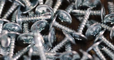 Premium Photo Selftapping Screws For Attaching Objects To Wooden Objects