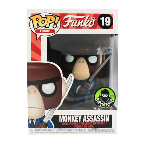 19 Monkey Assassin Popcultcha Exclusive Silver Toy Shop