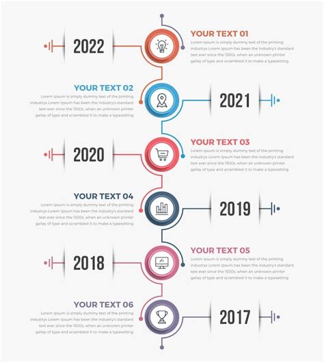 Vecteurs Et Illustrations De Chronologie Verticale En Téléchargement
