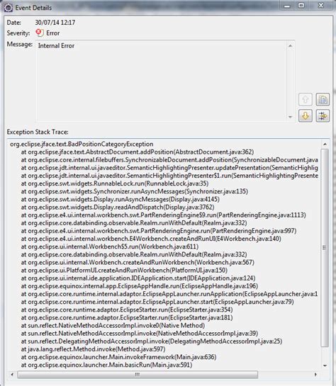 Problème Eclipse Impossible Douvrir Fichier Java Failed To Create The Parts Controls Par
