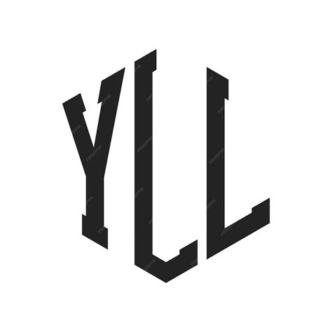 Premium Vector Yll Logo Design Initial Letter Yll Monogram Logo Using