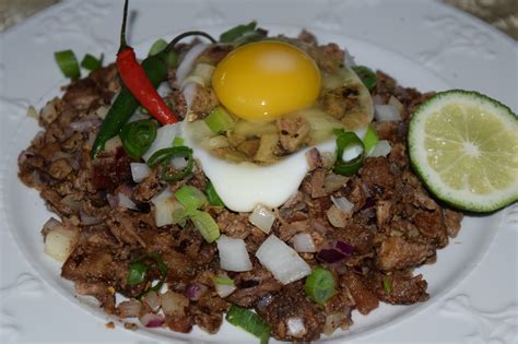 Filipino Food Aficionado Pork Sisig Sour And Spicy Chopped Pork Belly