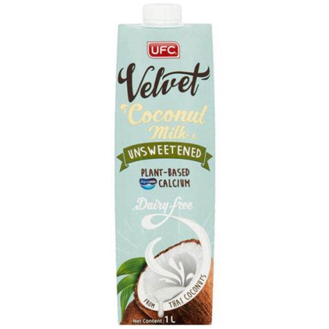 Ufc Velvet Coconut Milk Unsweetened 1l Lazada Singapore