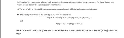 solved in exercises 3 12 determine whether each set