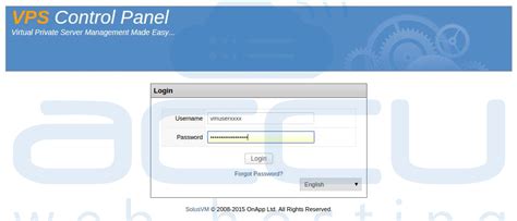How Do I Login To Solusvm Vps Management Portal Accuwebhosting