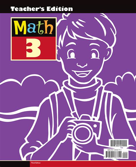 Math 3 Teachers Edition 3rd Ed Bju Press